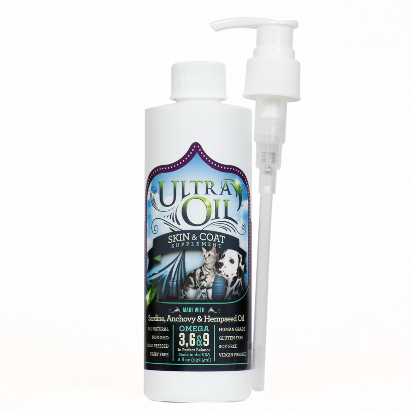 Ultra Oil Skin and Coat Supplement For Dogs and Cats – Ultra Oil for Pets
